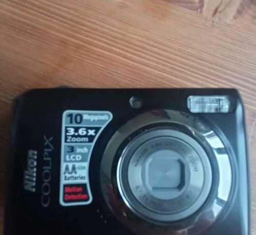 Компактный фотоаппарат nikon coolpix L20