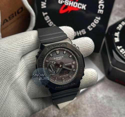 Часы G shock GM-2100 LUX Металлические Черные