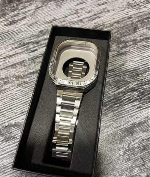 Кейс для apple watch ultra (сталь)