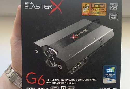 Звуковая карта Creative Sound blasterx g6