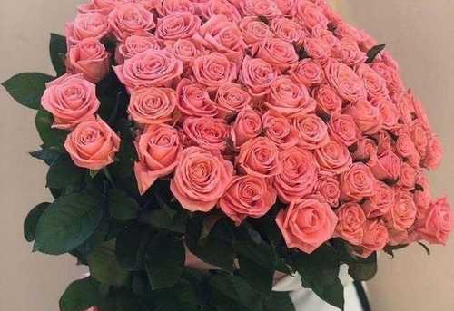Букет цветов. 51 роза