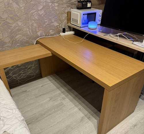 Компьютерный стол IKEA malm 150х60см