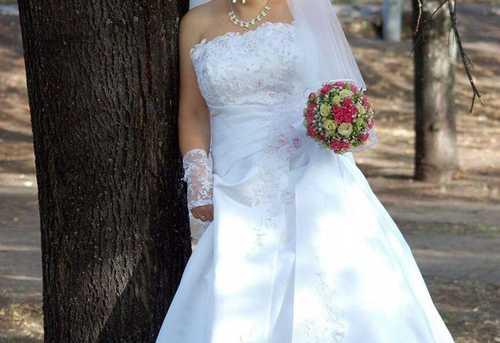 Свадебное платье 48-50 размер