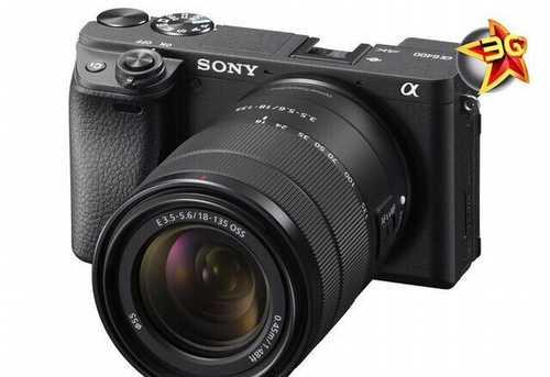 Фотоаппарат Sony Alpha ilce-6400 Kit 18-135 mm Bla