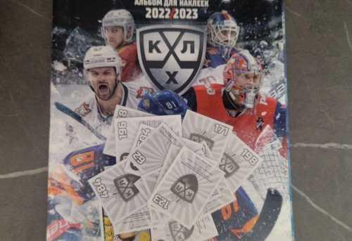 Наклейки panini кхл 2022/2023