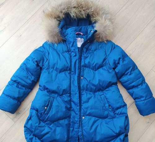 Куртка пальто зимняя для девочки Pelican 128-134