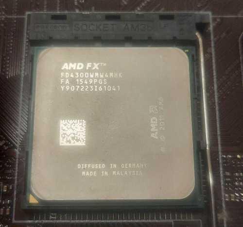 Процессор amd fx4300