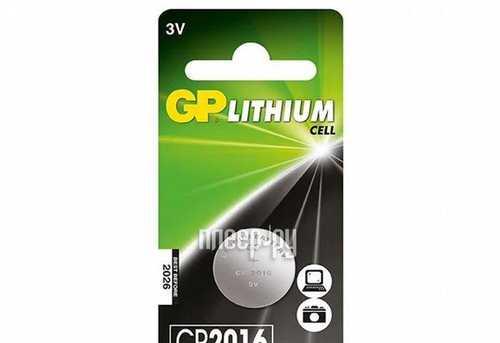 CR2016 - GP Lithium CR2016-2CRU1 10/600 1 штука