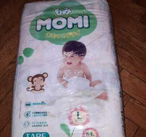 Подгузники Momi L 54 шт