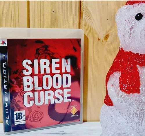 Диск с игрой Siren Blood Curse PS3