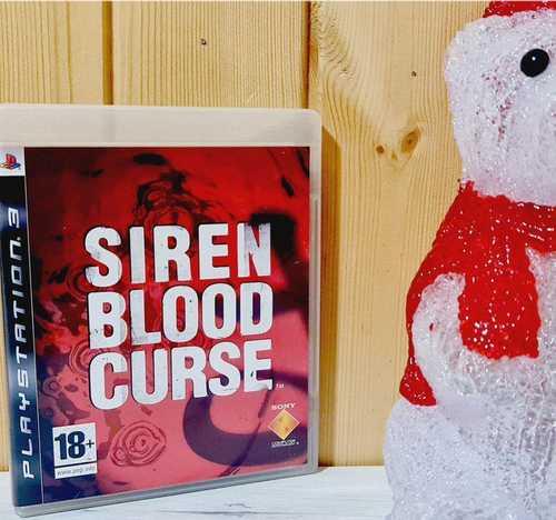 Диск с игрой Siren Blood Curse PS3