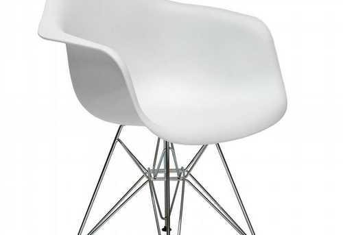 Кресло белое FB N-14-14 SteelMold метал. ножки