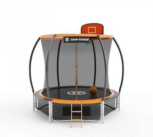 Батут Jump Power 8 ft Pro Inside Basket Orange