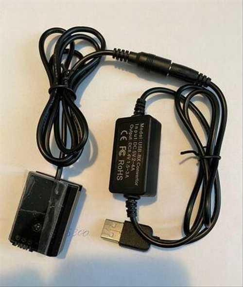 Адаптер питания USB для sony NP-FW50 AC-PW20