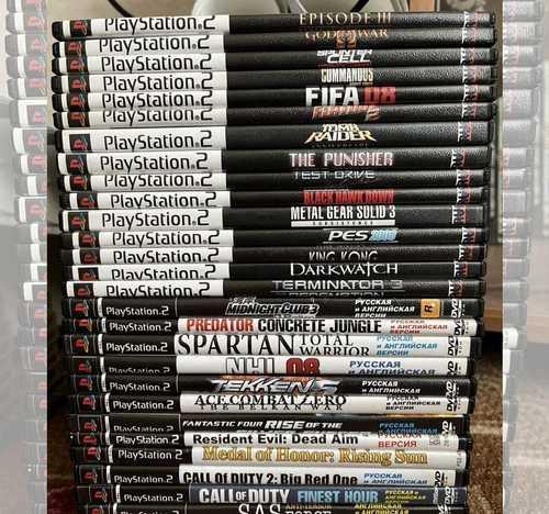 Диски на ps2