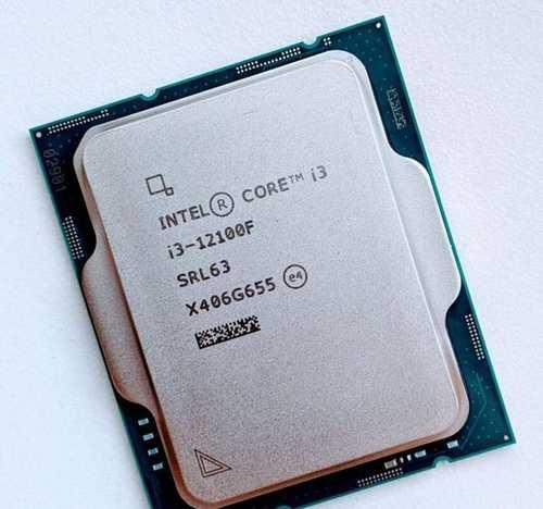 Intel Core i3 12100F новый процессор