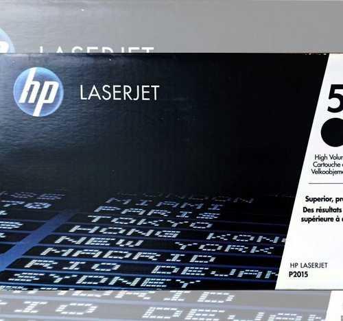 Картридж HP LaserJet Q7553X