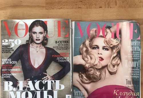 Журналы Vogue 2009/2011