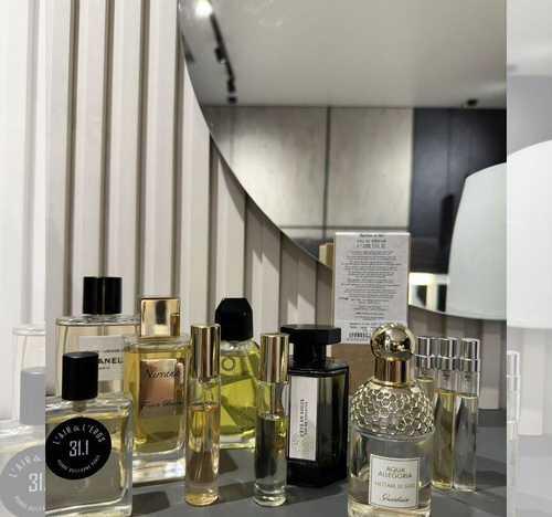 Парфюм из лично коллекции Lutens, Guerlain, Chanel