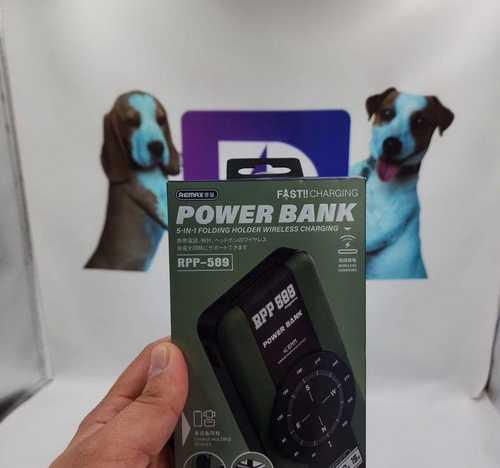 Remax RPP-589 Powerbank 10000 мАч 20 Вт 5 в 1 Со с