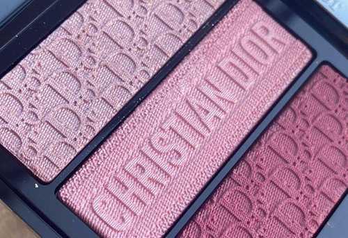 Dior тени 3 couleurs 853 rosy canvas