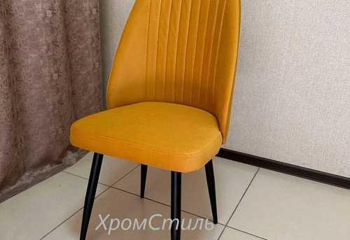 Мягкие кухонные стулья "Арива" желтые