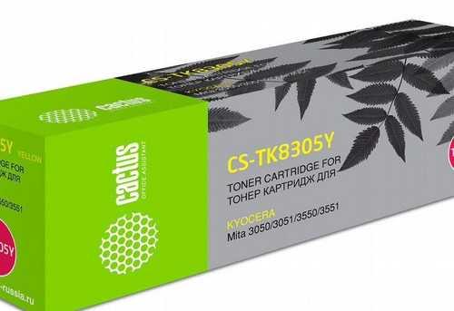 Картридж лазерный Cactus CS-TK8305Y TK-8305Y желты