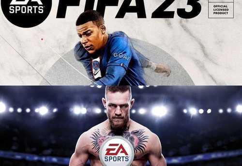 FIFA 23 + UFC 3(Фифа 23, юфс 3) PS4