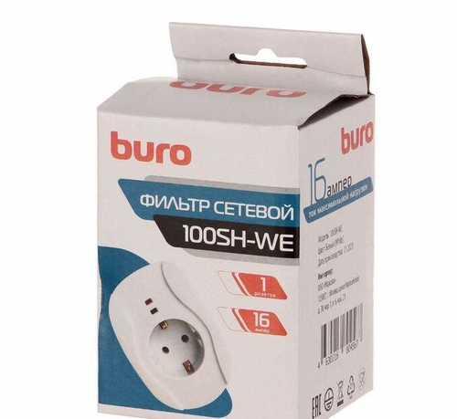 Новый Сетевой фильтр Buro 100SH-WE