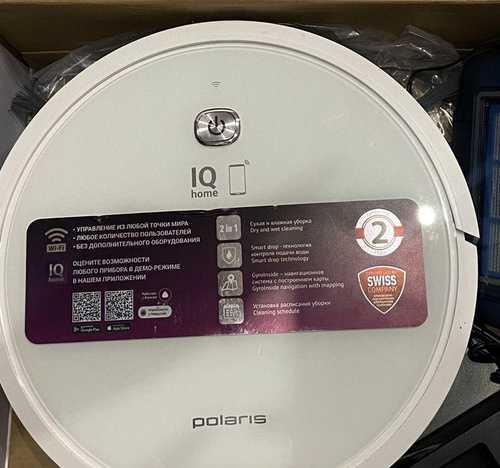 Робот пылесос polaris iq home