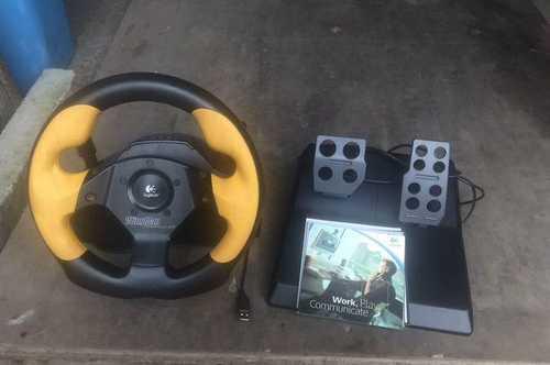 Руль logitech wingman formula go