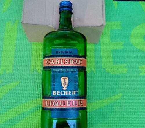 Бутылка 1978 год Чехословакия Carlsbag liqueur