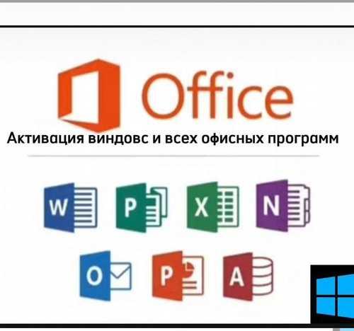 Активация windows с офисными приложениями