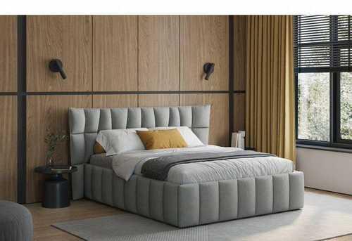 Кровать Даймант-Floor 180 Barhat Silver