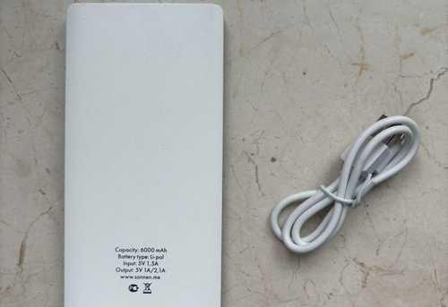 Powerbank 6000mAh 5v 2.1A