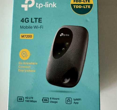 Модем/роутер 4G Sim TP-Link M7200 с аккумулятором