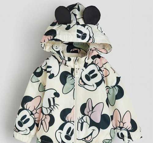 Куртка ветровка H&M оригинал Disney Minnie Mouse