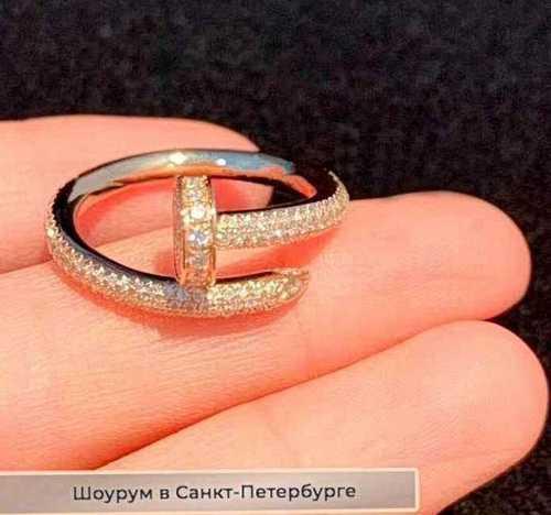 Кольцо Cartier Juste un Clou, розовое золото 0,85ct