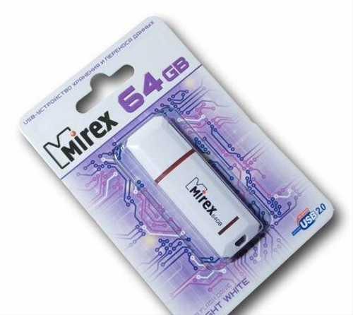 USB флешка 64GB Mirex Knight White