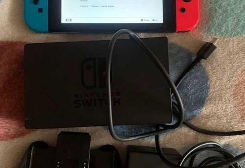 Nintendo switch rev.2 комплект