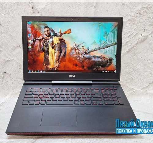 Игровой ноутбук Dell 15 FHD, Core i7-7700HQ, GTX