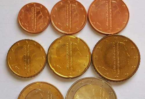 Набор монет евро Нидерланды 2017 (Тип 2) UNC