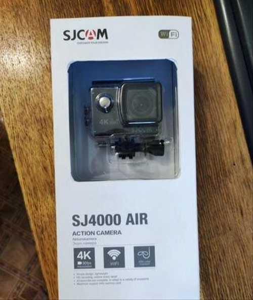 Экшн-камера sjcam SJ4000-AIR 4K UHD, с Wi-Fi