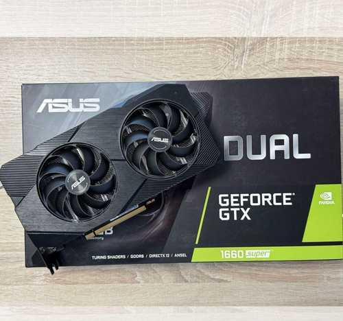 Asus Dual GTX 1660 Super, гарантия днс