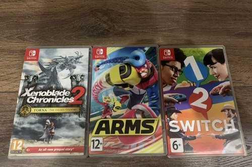 Nintendo switch Arms, 1-2 switch, xenoblade 2