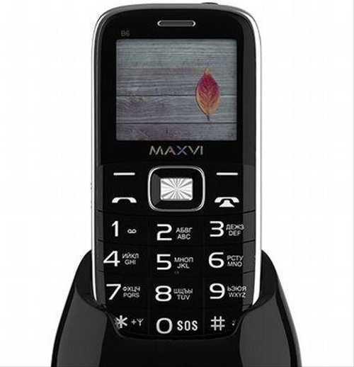 Сотовый телефон Maxvi B6 2.2" Black GSM