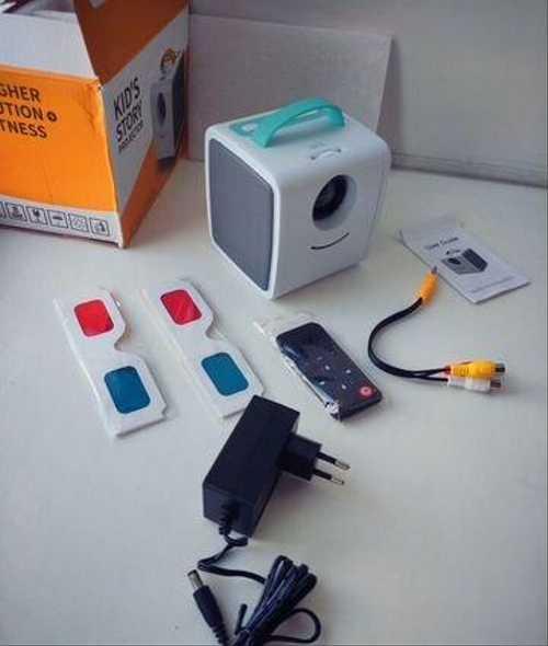 Портативный светодиодный мини-проектор (детский)