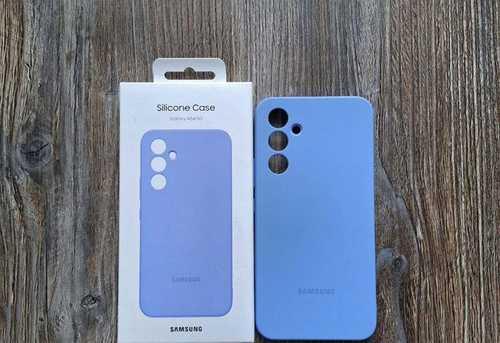 Чехол Samsung Silicone Cover A54 Blueberry
