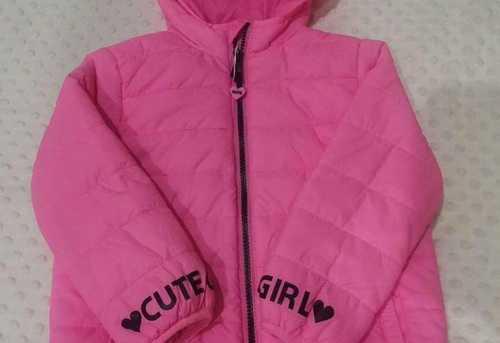 Куртка демисезонная для девочки 92р