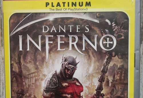 Игра на ps3 Dante's Inferno